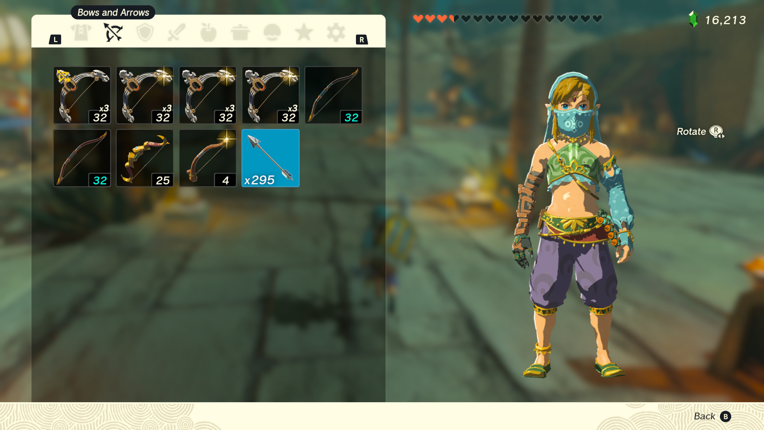 Gerudo Armor Over Voe Set Mod for The Legend of Zelda: Tears of the ...