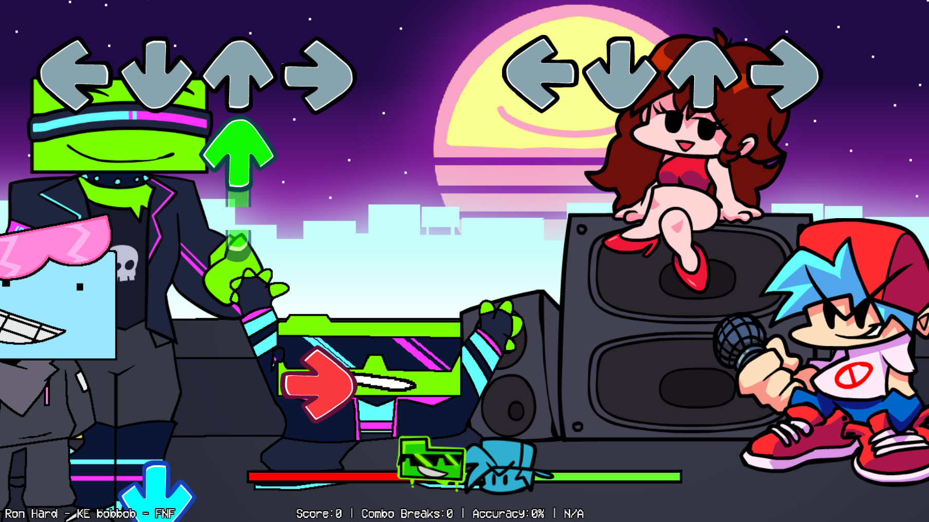 Neo Ron (SkinMod) Mod for Friday Night Funkin' | FNF Mods
