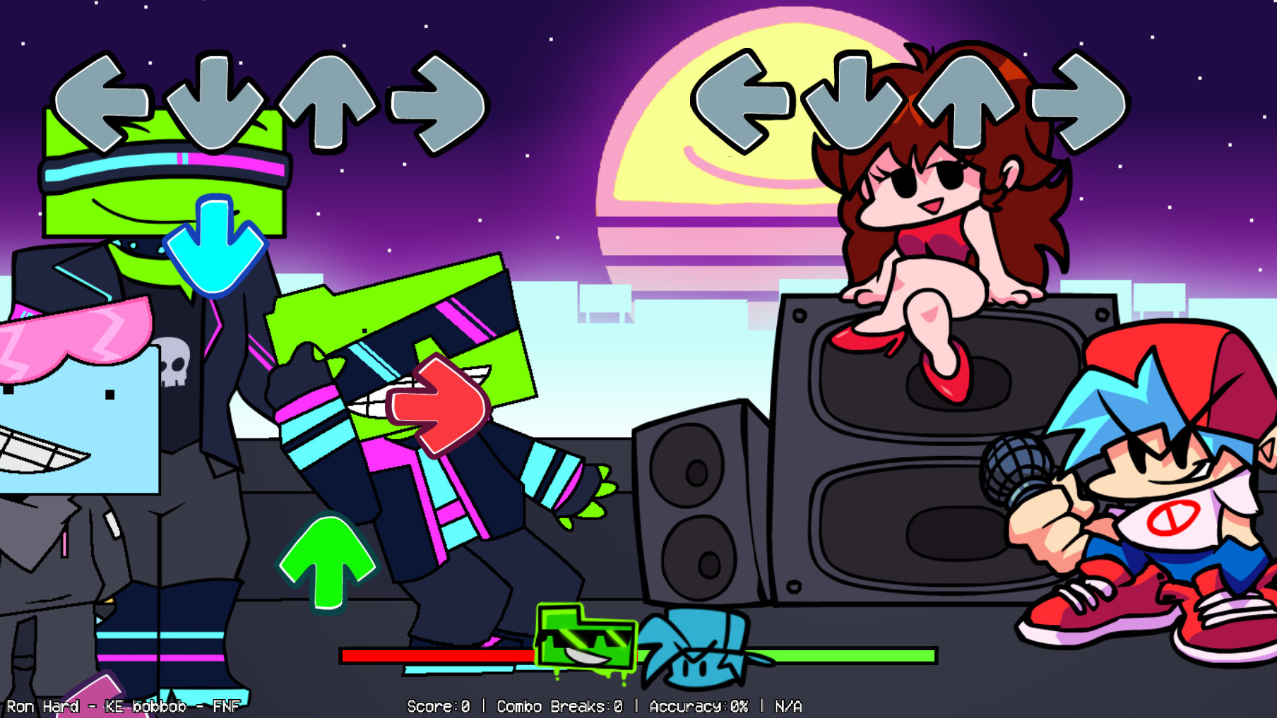 Neo Ron (SkinMod) Mod for Friday Night Funkin' | FNF Mods