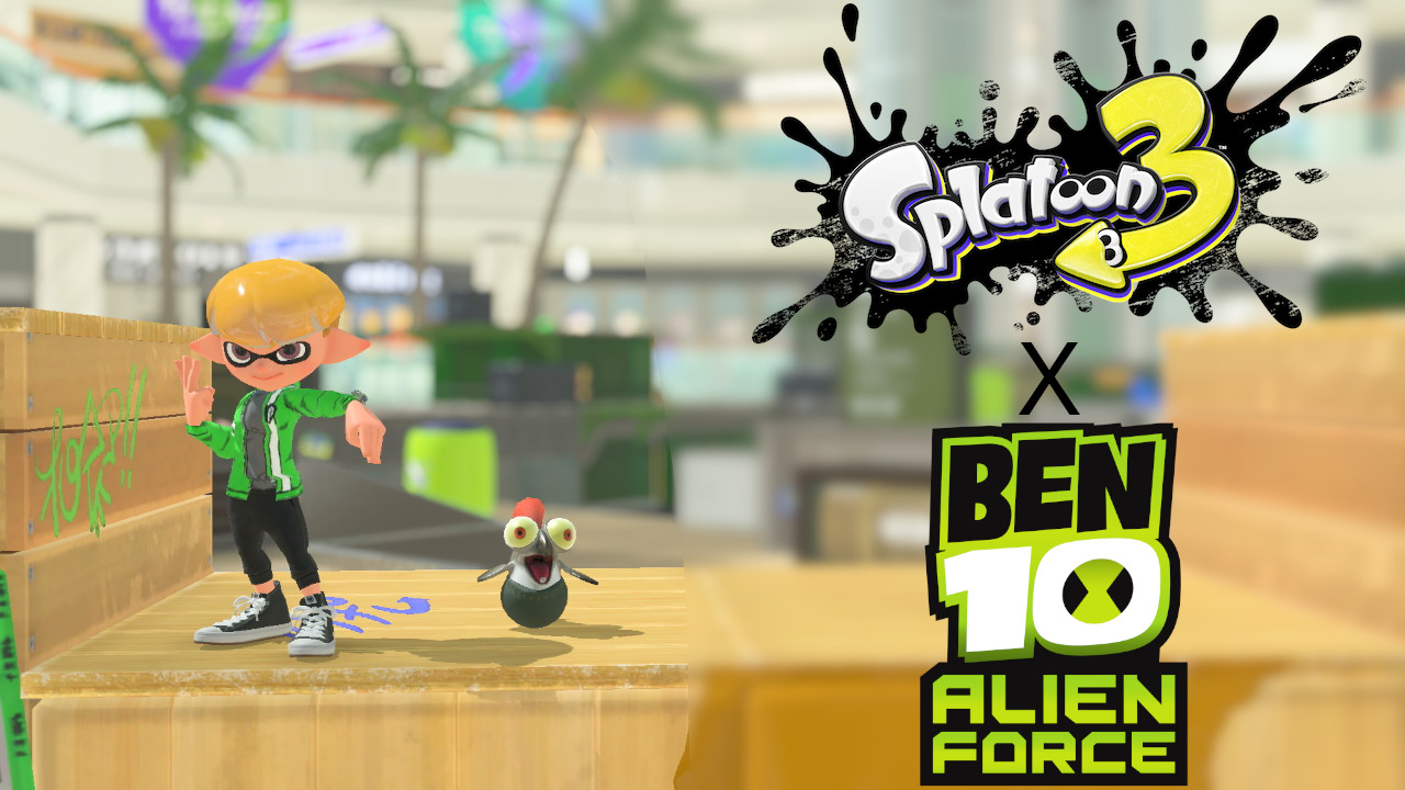 Ben 10 Alien Force Jacket Mod for Splatoon 3 | Splatoon 3 Mods