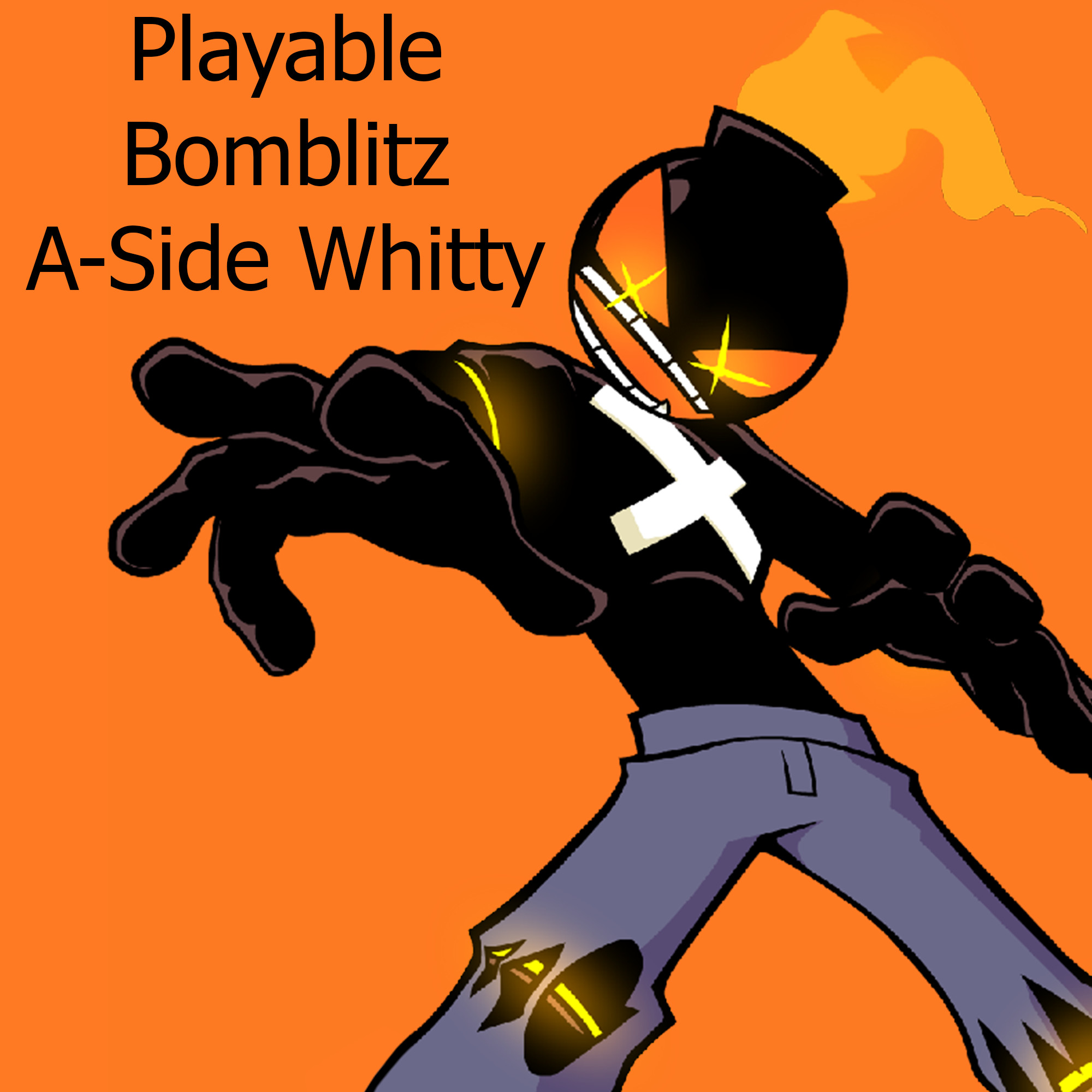 Playable Bomblitz ASide Whitty (phase 2) Mod for Friday Night Funkin ...