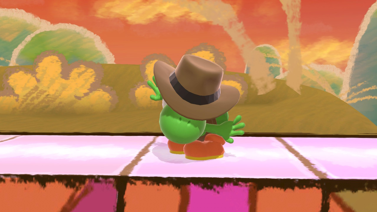 Cowboy Yoshi Mod for Super Smash Bros. Ultimate | SSBU Mods