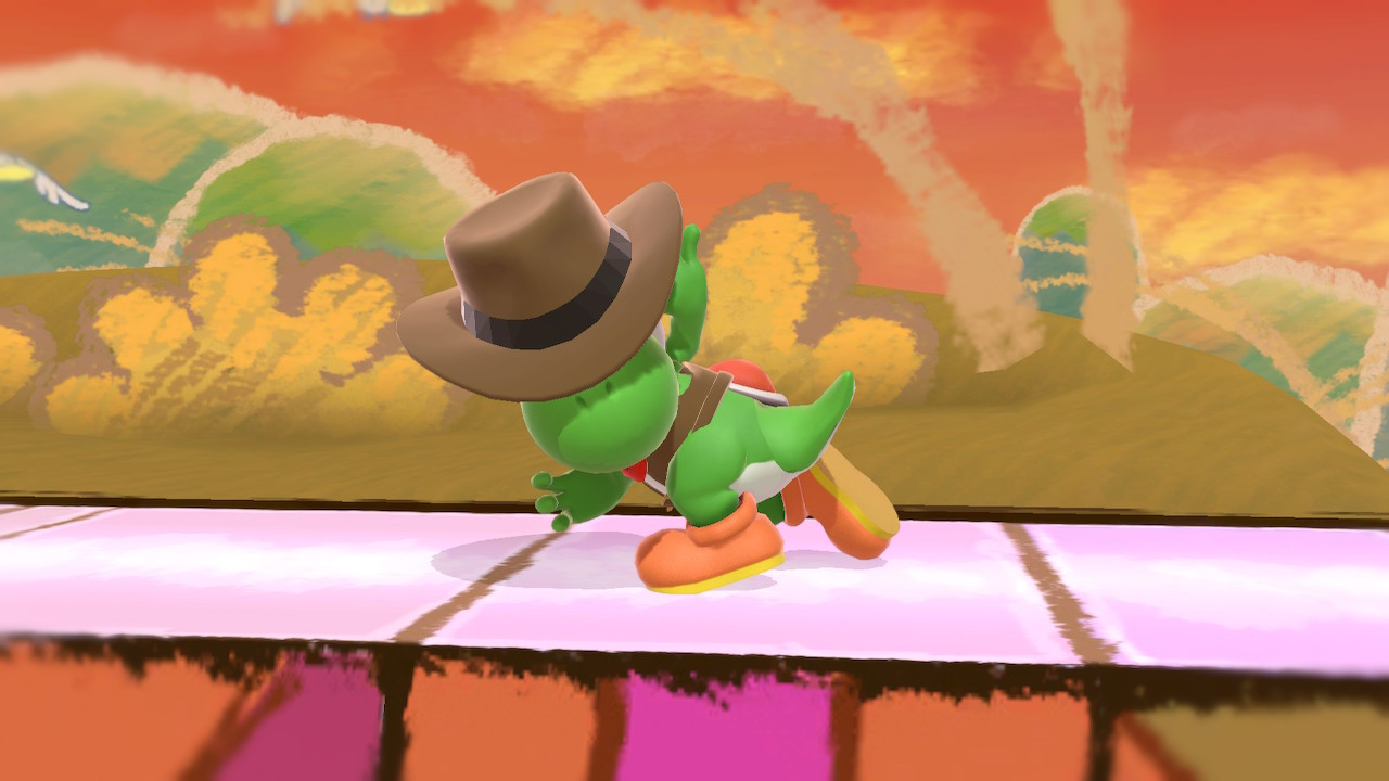 Cowboy Yoshi Mod for Super Smash Bros. Ultimate | SSBU Mods