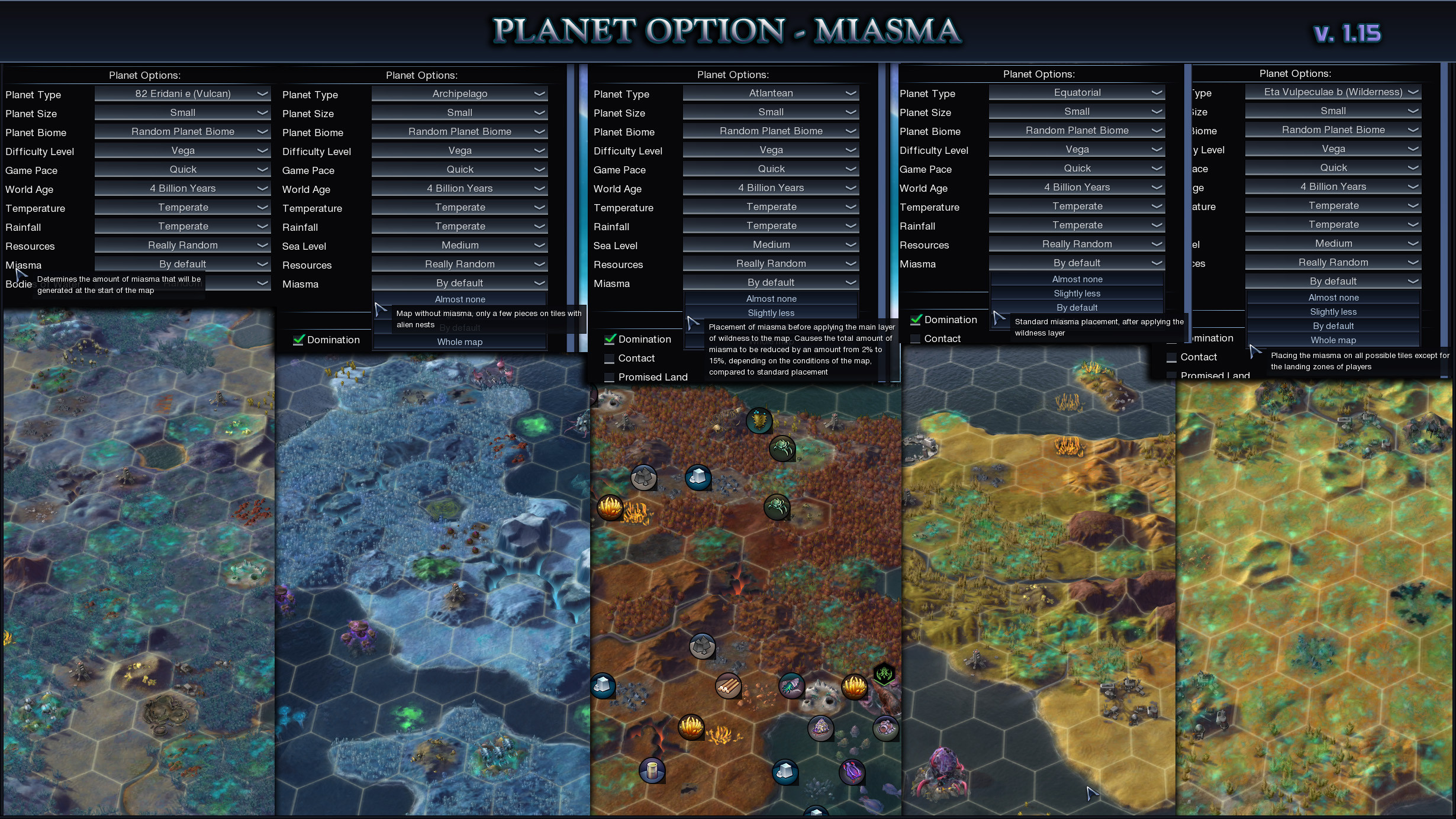 Anchor Ceti DLC 1.15 Mod for Civilization: Beyond Earth | CivBE Mods
