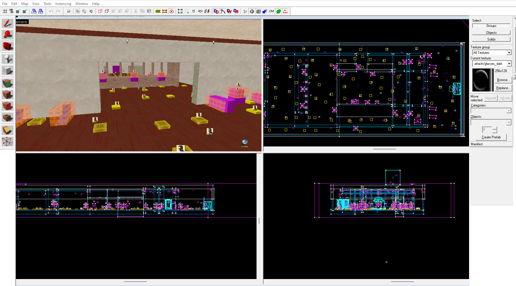 BGT Custom Map Template + 1v1 map Mod for Bloody Good Time | BGT Mods