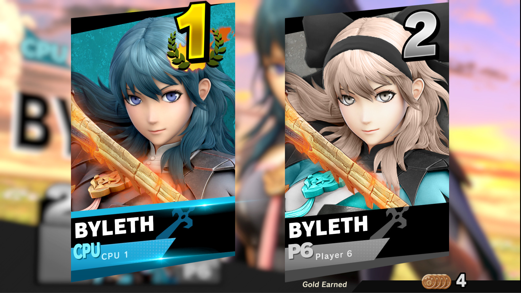 CPU & 6P colors swapped UI Mod for Super Smash Bros. Ultimate | SSBU Mods