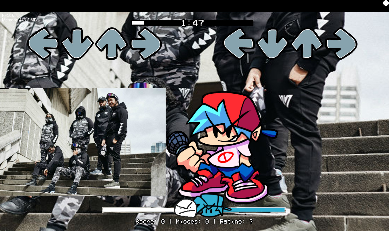 Vs English Drill Guys V2.5 Mod for Friday Night Funkin' | FNF Mods