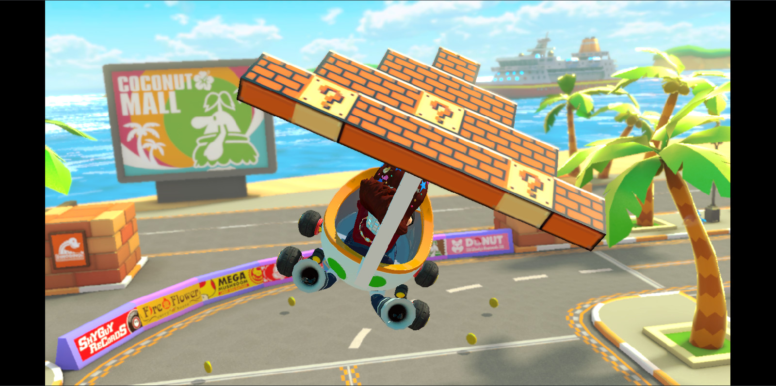 8-Bit Glider pack (Tour Port) Mod for Mario Kart 8 Deluxe | MK8D Mods