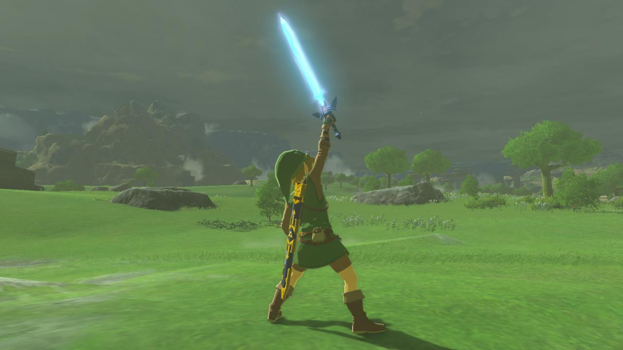Permanent Glowing Master Sword Mod for The Legend of Zelda: Tears of ...