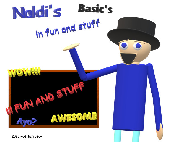 Naldi's basics in fun things and stuff Mod for Baldi's Basics | Baldi Mods