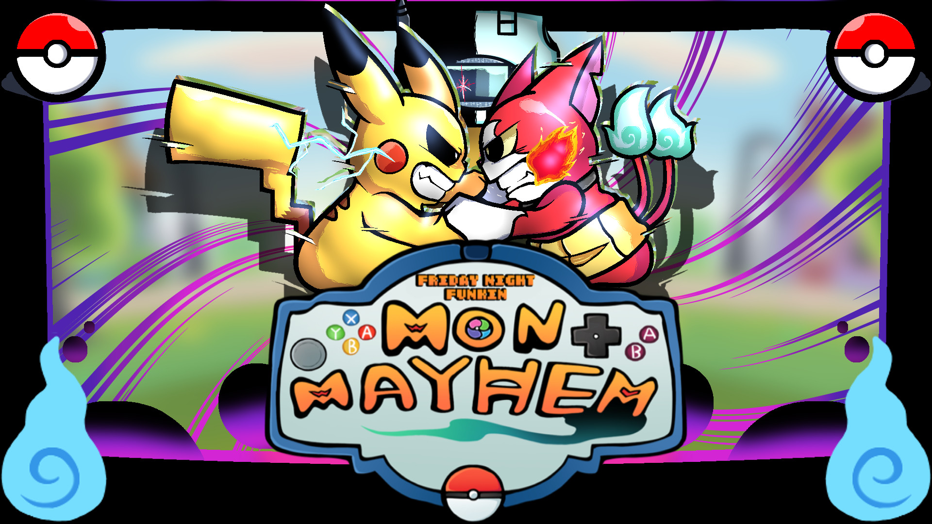 Friday Night Funkin': Mon-Mayhem Mod for Friday Night Funkin' | FNF Mods