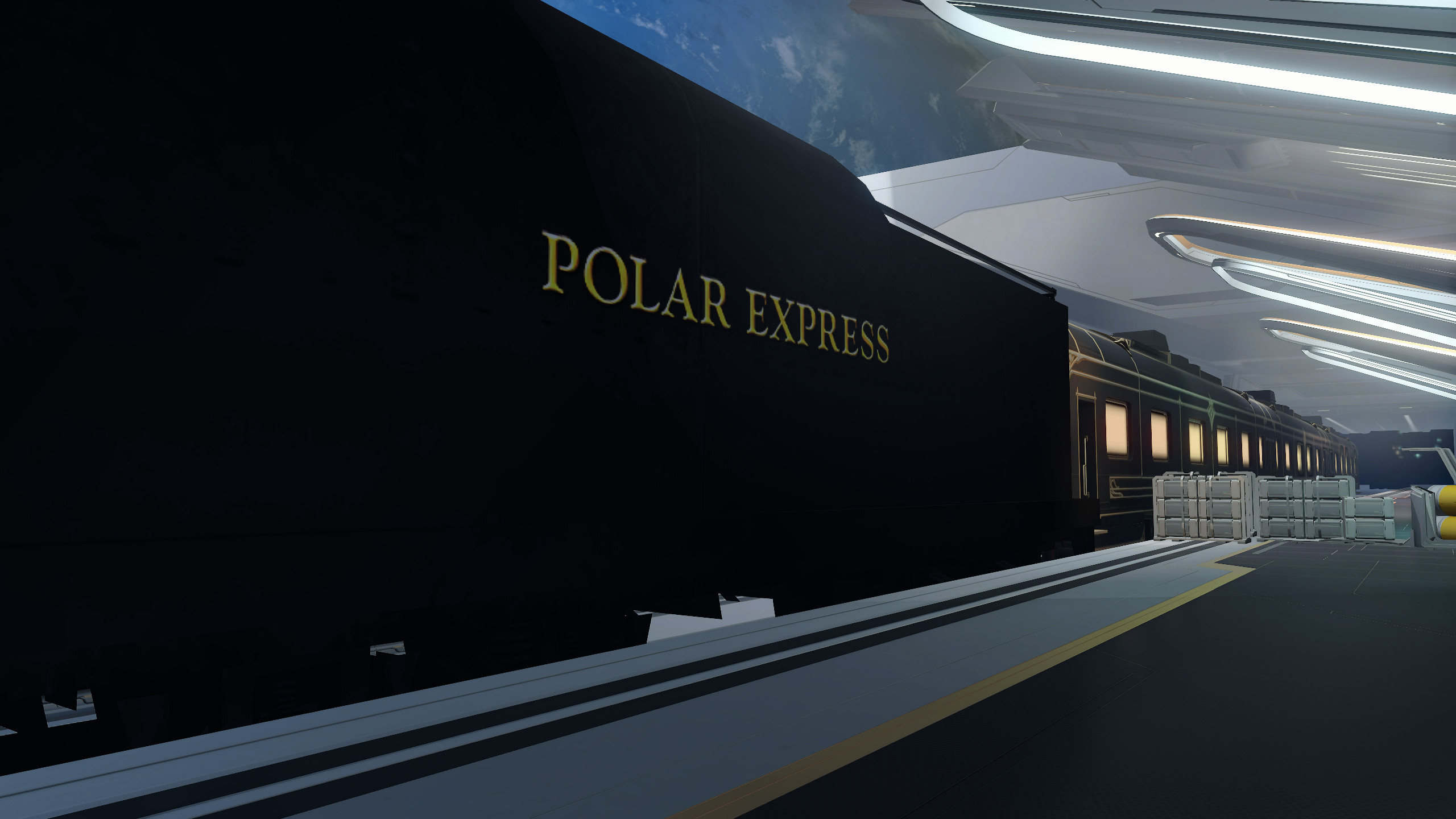 Polar Express (Train and Ticket) Mod for Honkai Star Rail | HSR Mods