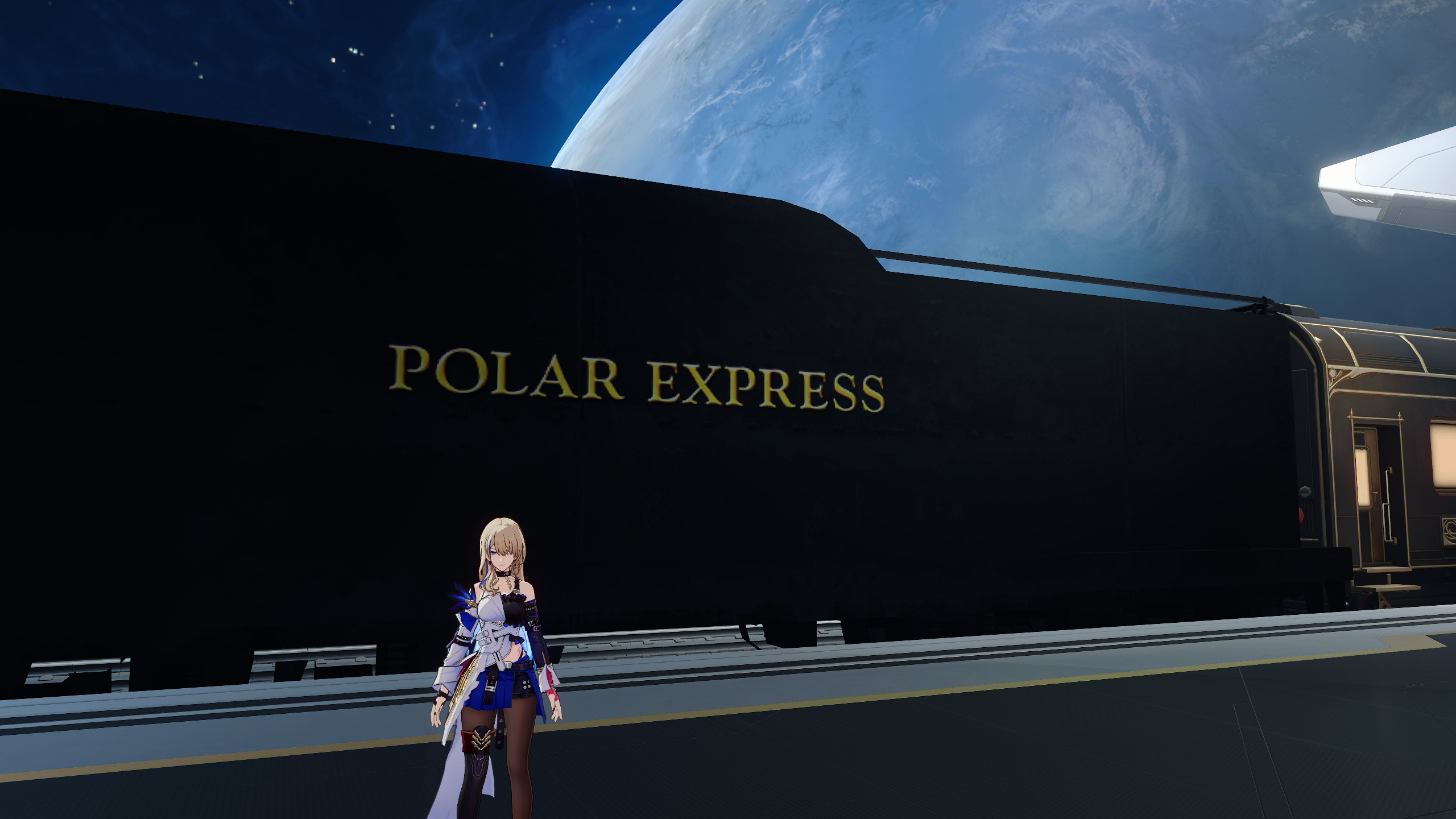 Polar Express (Train and Ticket) Mod for Honkai Star Rail | HSR Mods