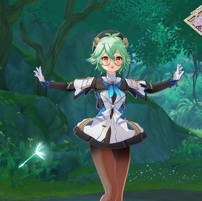 Sucrose with Pela's Clothes Mod for Genshin Impact | GI Mods