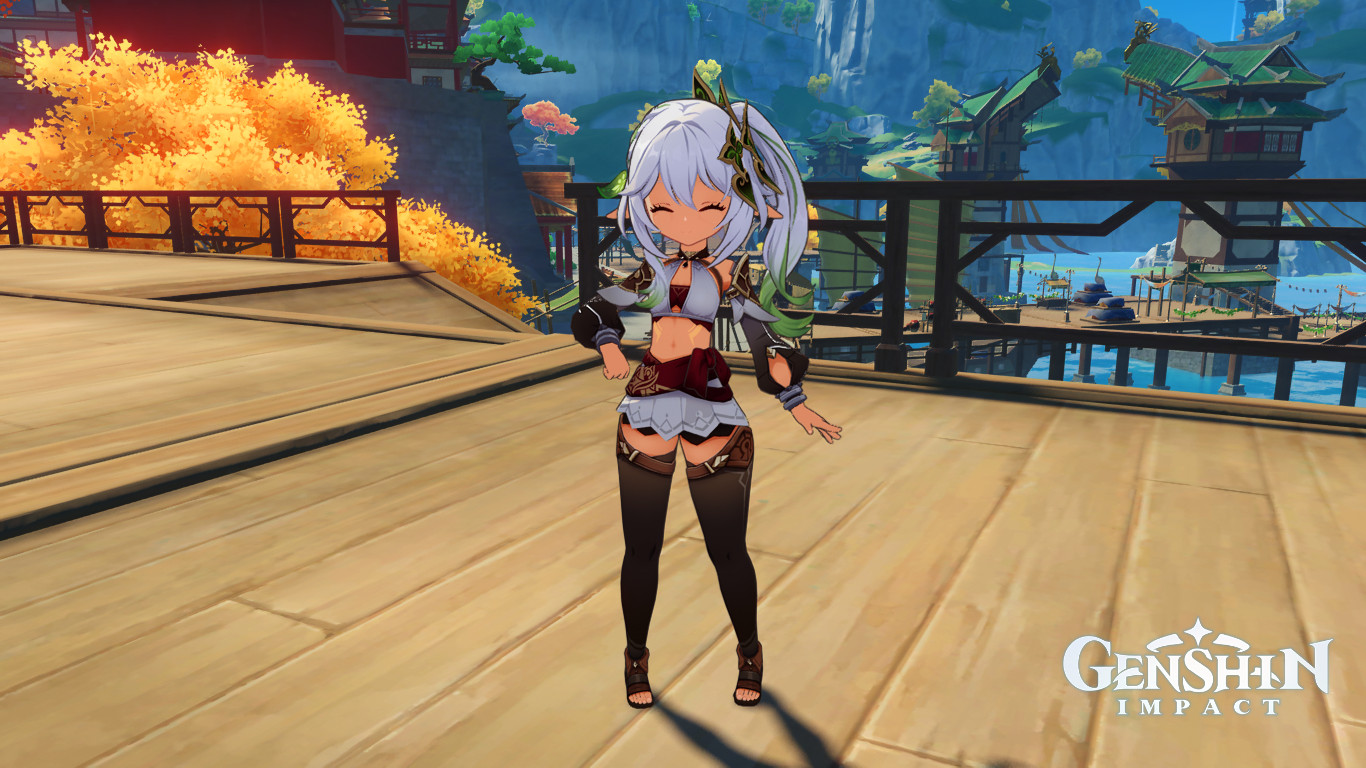 Nahida Eremite HD + Default skin color Mod for Genshin Impact | GI Mods