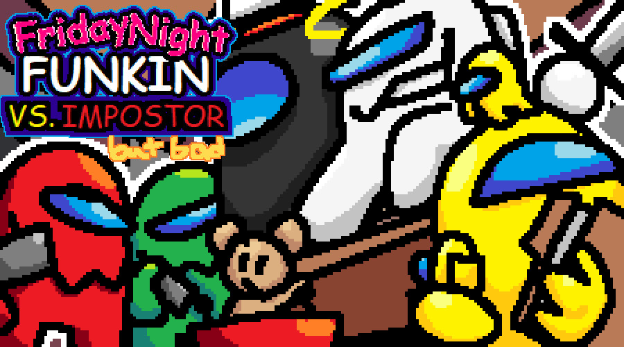 FNF VS Impostor V4, but bad Mod for Friday Night Funkin' | FNF Mods