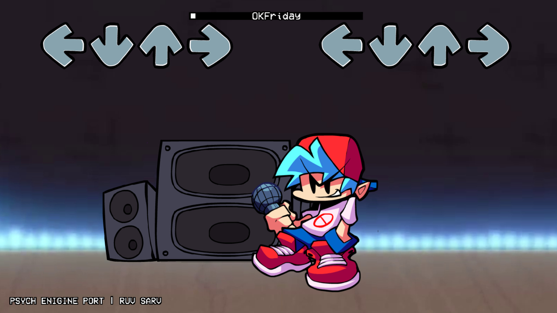 OK FRIDAY PSYCH ENGINE PORT Mod for Friday Night Funkin' | FNF Mods