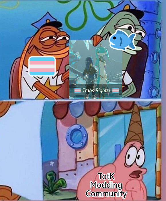 Blue Yona Recolor - Yona Trans Pride Recolor! Mod for The Legend of ...