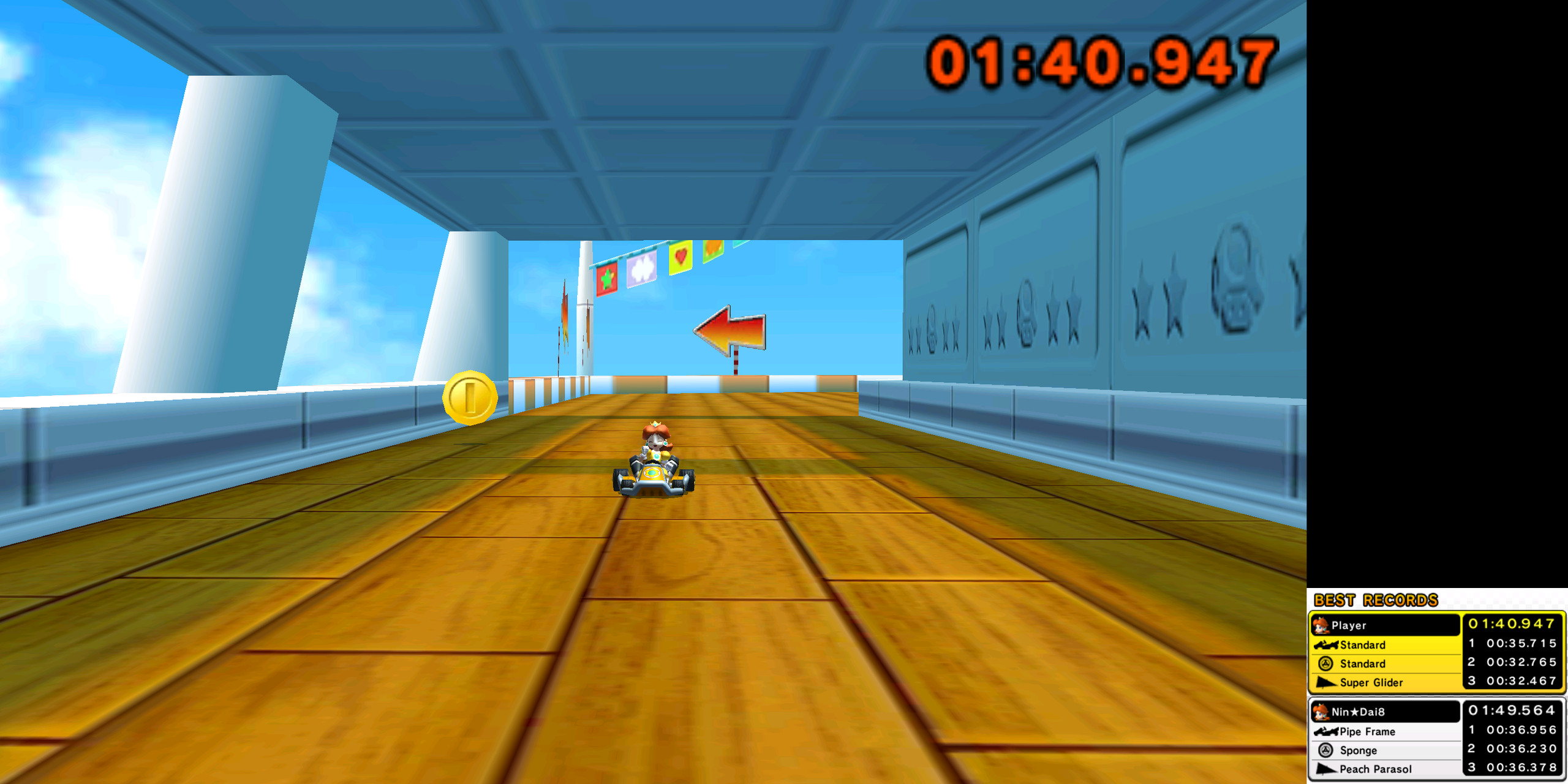 (Mario Party: Island Tour) Daisy Mod for Mario Kart 7 | MK7 Mods