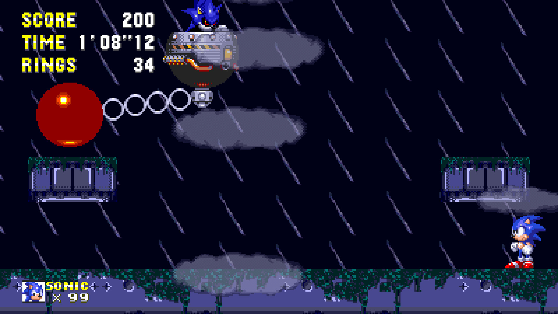 Mechal Sonic Over Mecha Sonic Mod for Sonic 3 A.I.R. | S3AIR Mods