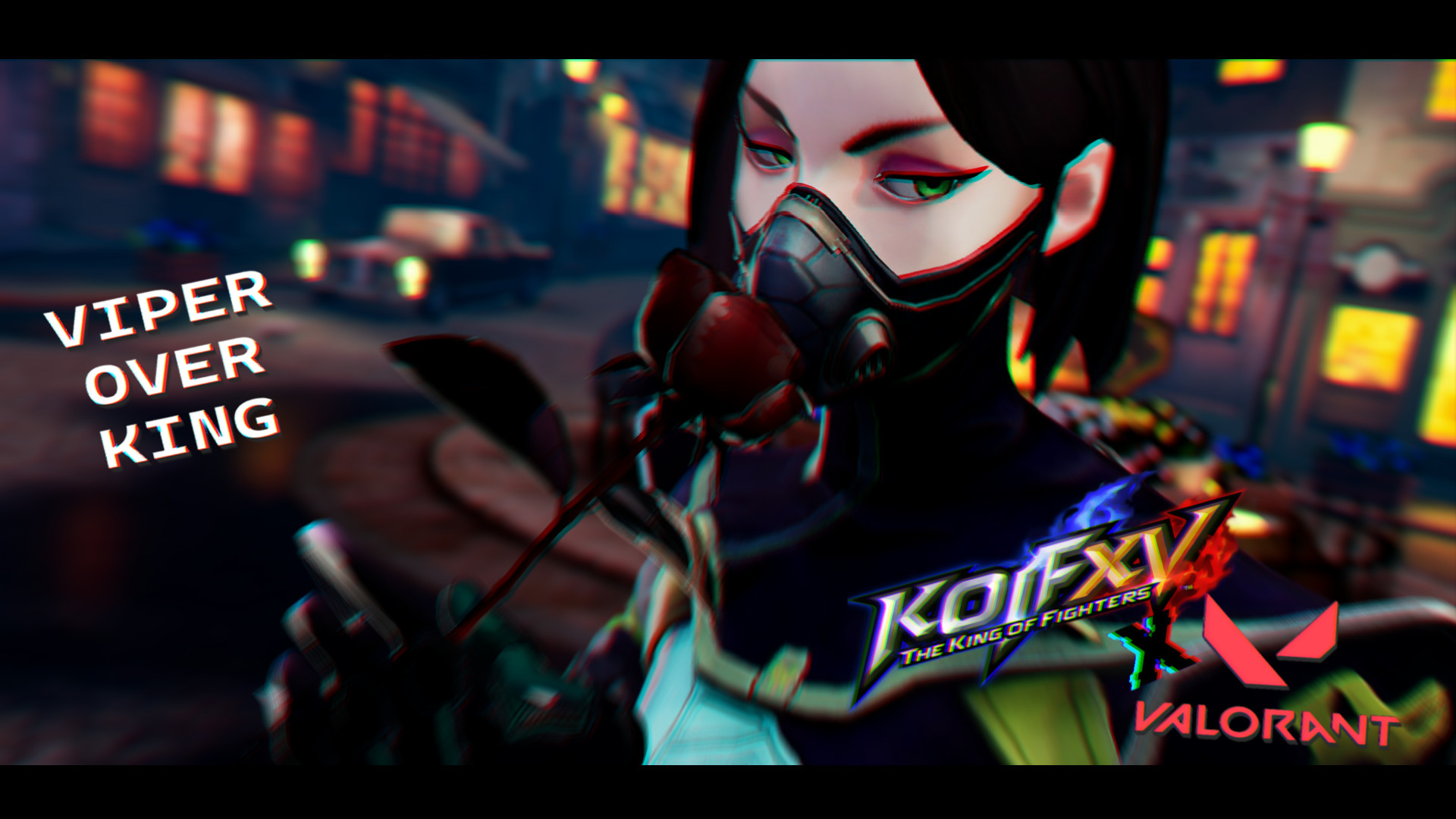 Valorant - Viper over King Mod for The King of Fighters XV | KoFXV Mods