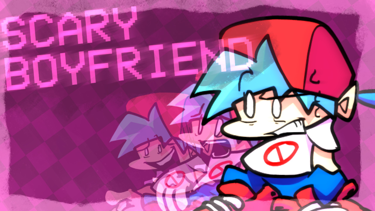 Playable Scary BF! Mod for Friday Night Funkin' | FNF Mods