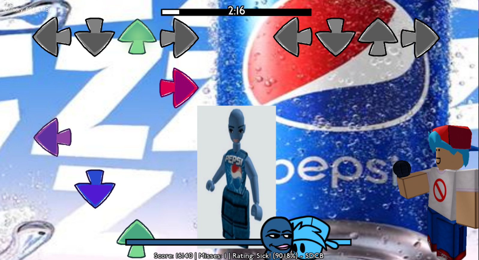 FNF: Untitled Roblox Mod [Friday Night Funkin'] [Mods]