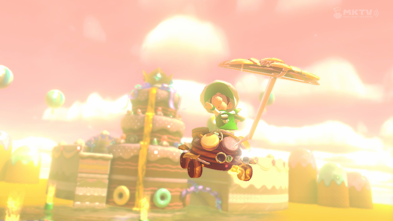 Baby Luigi (Chef) + Macharon & Choco Macharon [Mario Kart 8] [Mods]