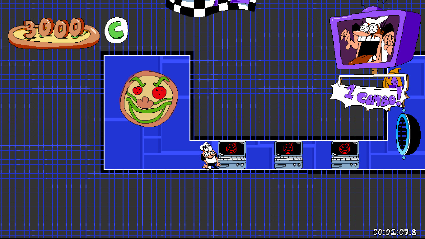 Pizza Dash (Pizza Tower x GD) SrPerez lvl Editor Mod for Pizza Tower | PT Mods
