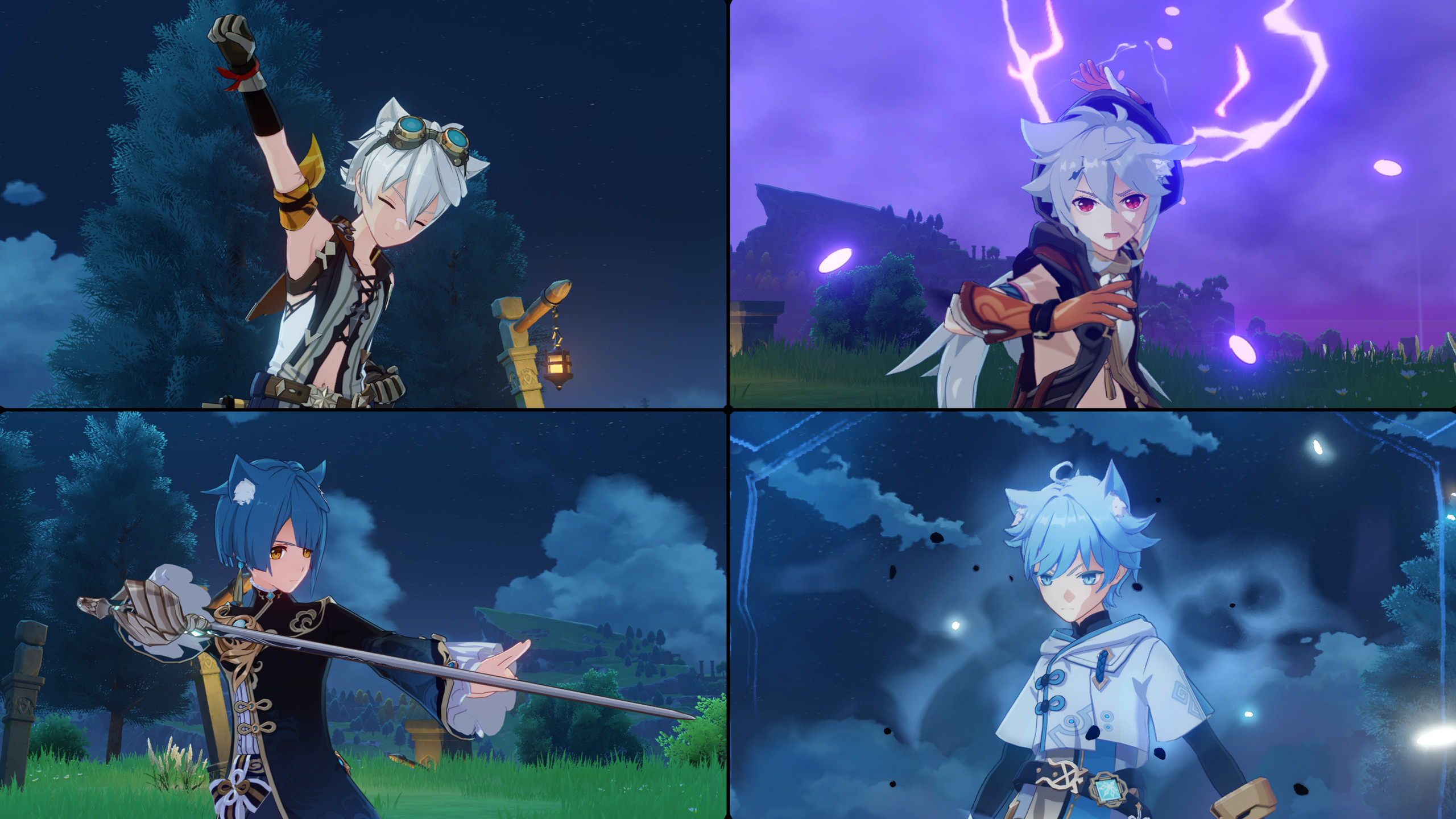 Neko Boys • • Mod for Genshin Impact | GI Mods