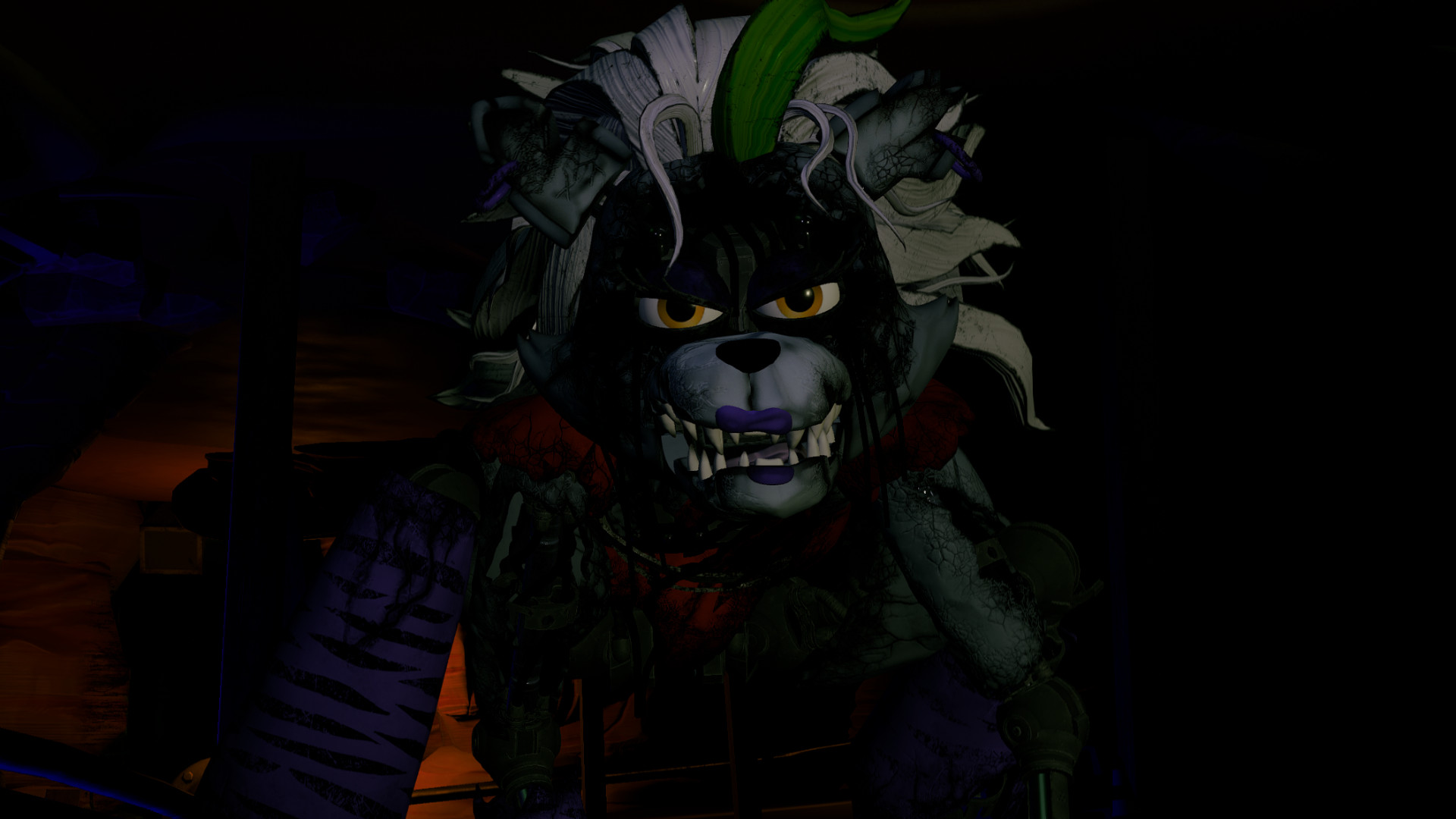 Damaged Animatronics Mod for Five Nights at Freddy's Security Breach ...