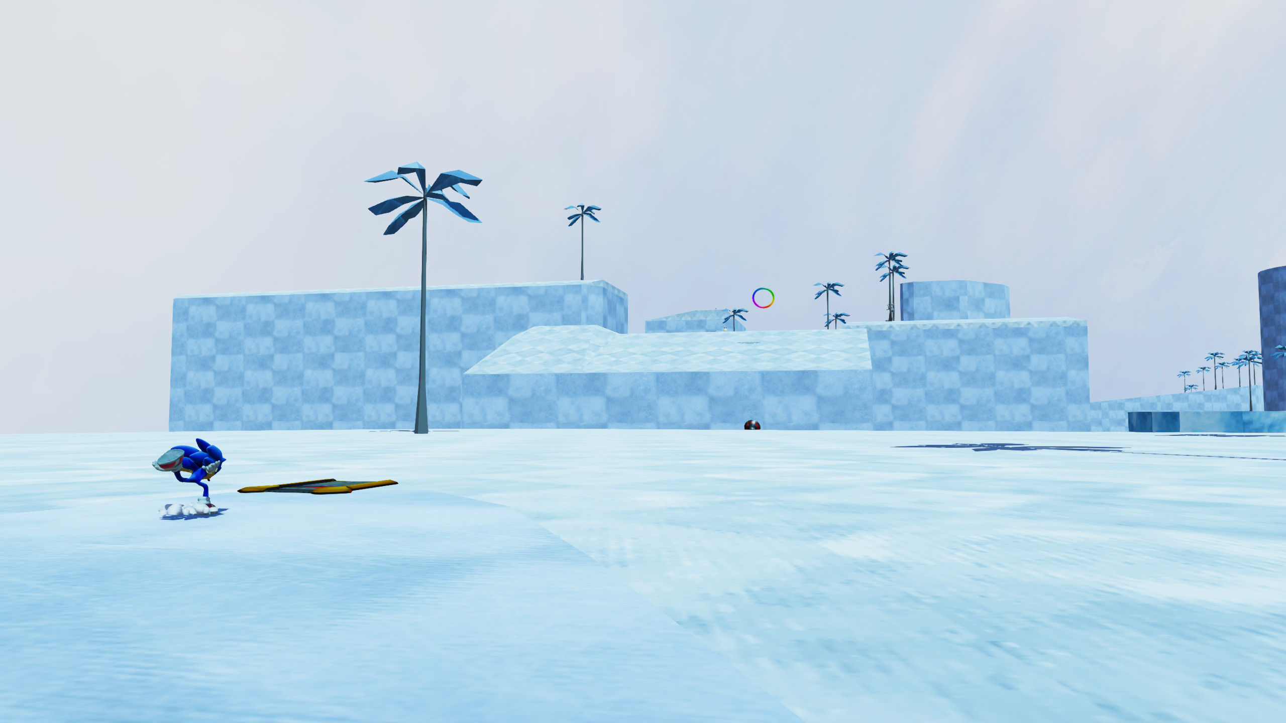 Snow Ride & Snowy Hill Mod for Sonic the Hedgehog: Project '06 | Sonic ...