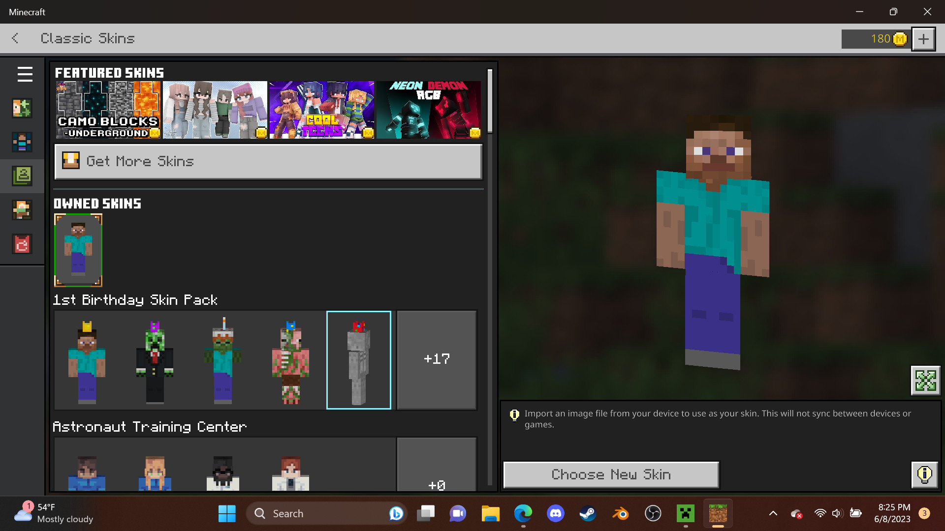 CaptainT's Skindex Mod for Minecraft: Bedrock Edition | MC:BE Mods