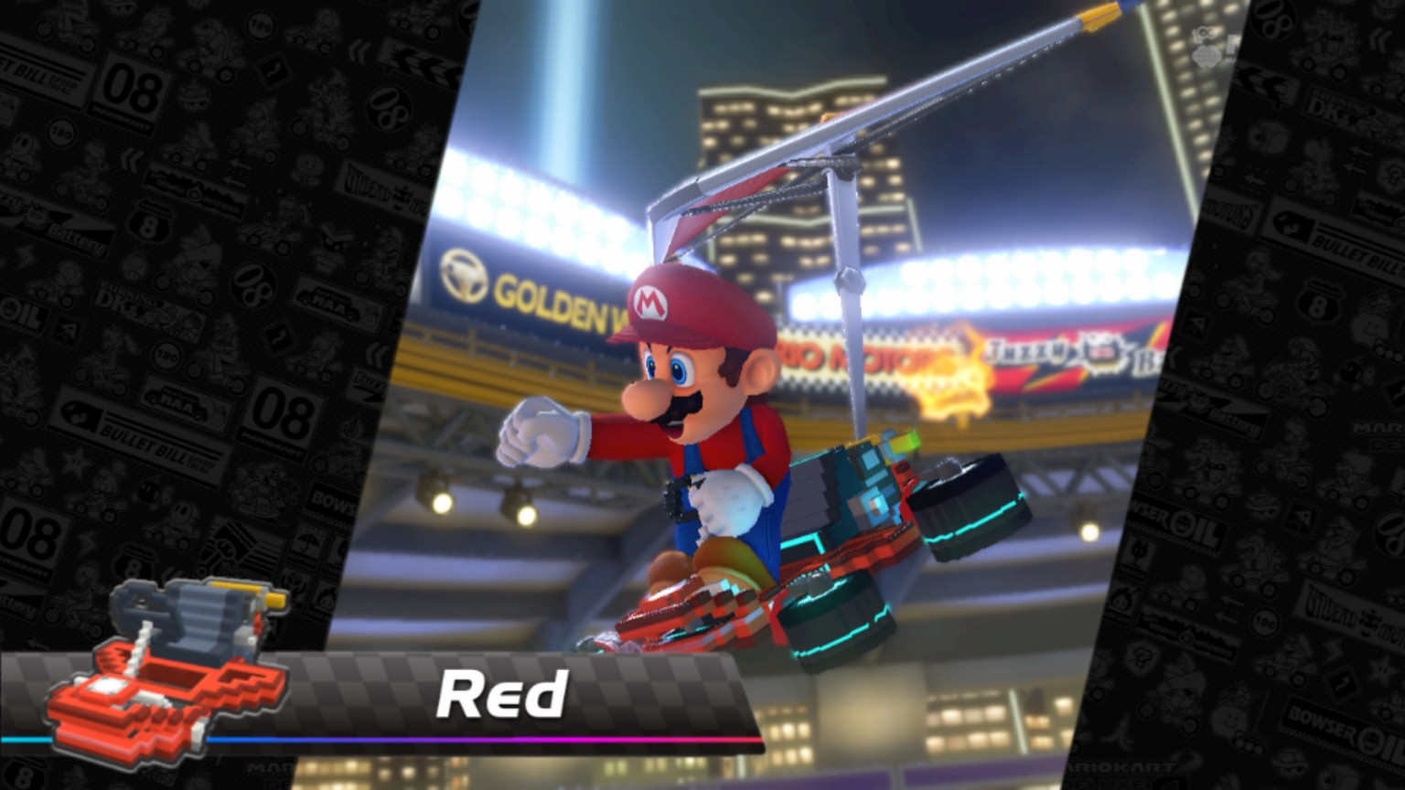 [Pack] 8-Bit Pipe Frame + 8-Bit Standard Mod for Mario Kart 8 | MK8 Mods