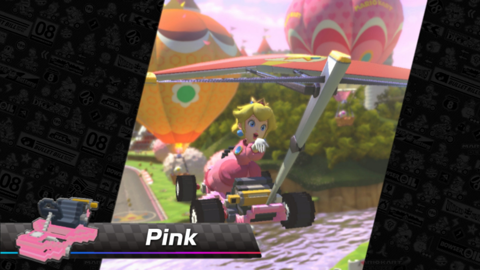 [Pack] 8-Bit Pipe Frame + 8-Bit Standard [Mario Kart 8] [Mods]