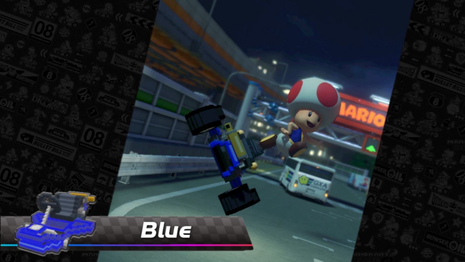 [Pack] 8-Bit Pipe Frame + 8-Bit Standard Mod for Mario Kart 8 | MK8 Mods