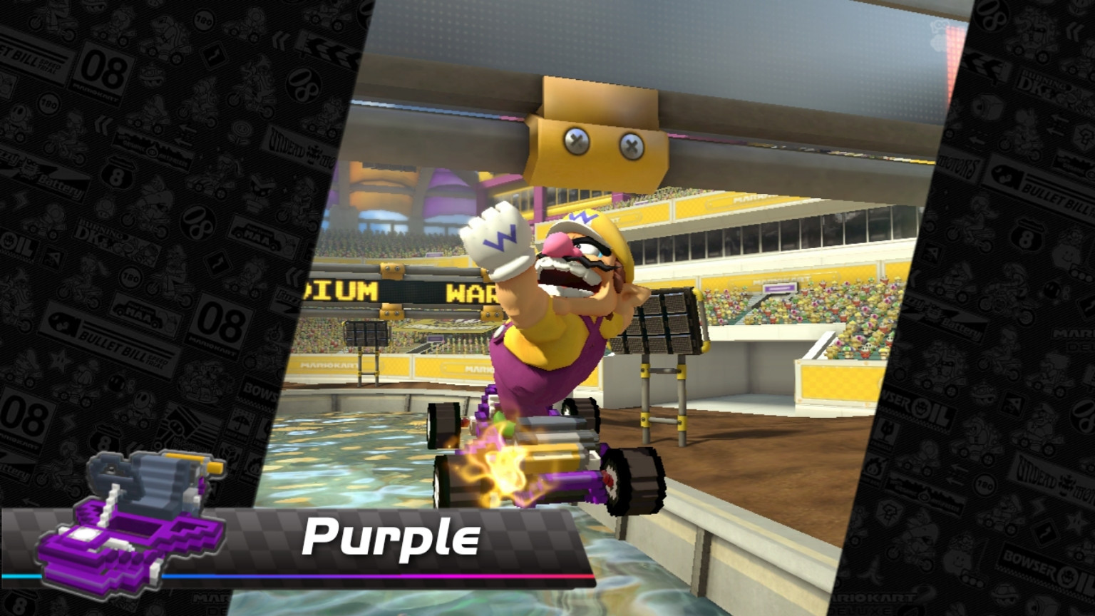 [Pack] 8-Bit Pipe Frame + 8-Bit Standard Mod for Mario Kart 8 | MK8 Mods
