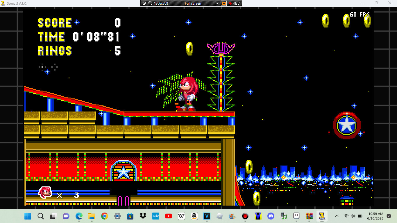 Sonic Triple Trouble 16 Bit HUD Mod for Sonic 3 A.I.R. | S3AIR Mods