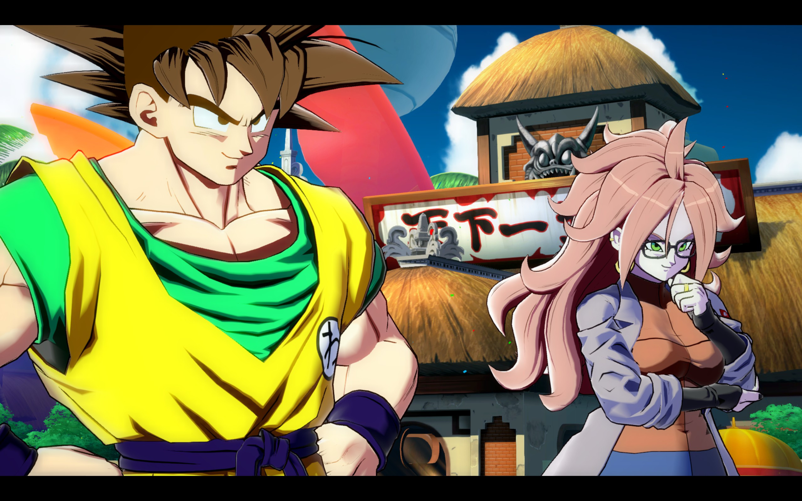 Monika Themed Android 21 (Lab Coat) Mod for Dragon Ball FighterZ | DB ...