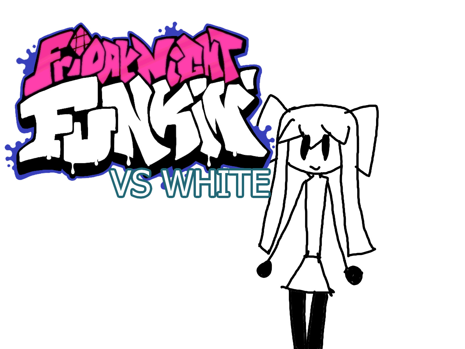 fnf vs.white Mod for Friday Night Funkin' | FNF Mods