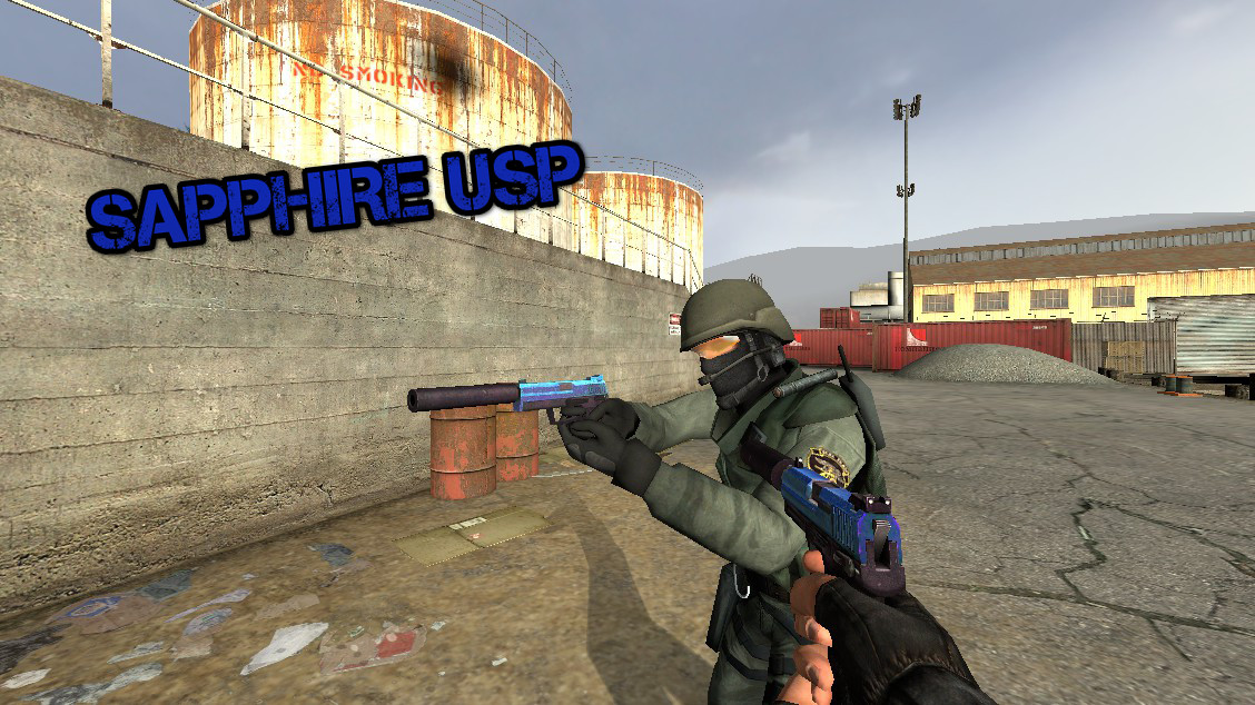Sapphire USP Mod for Counter-Strike: Source | CS:S Mods