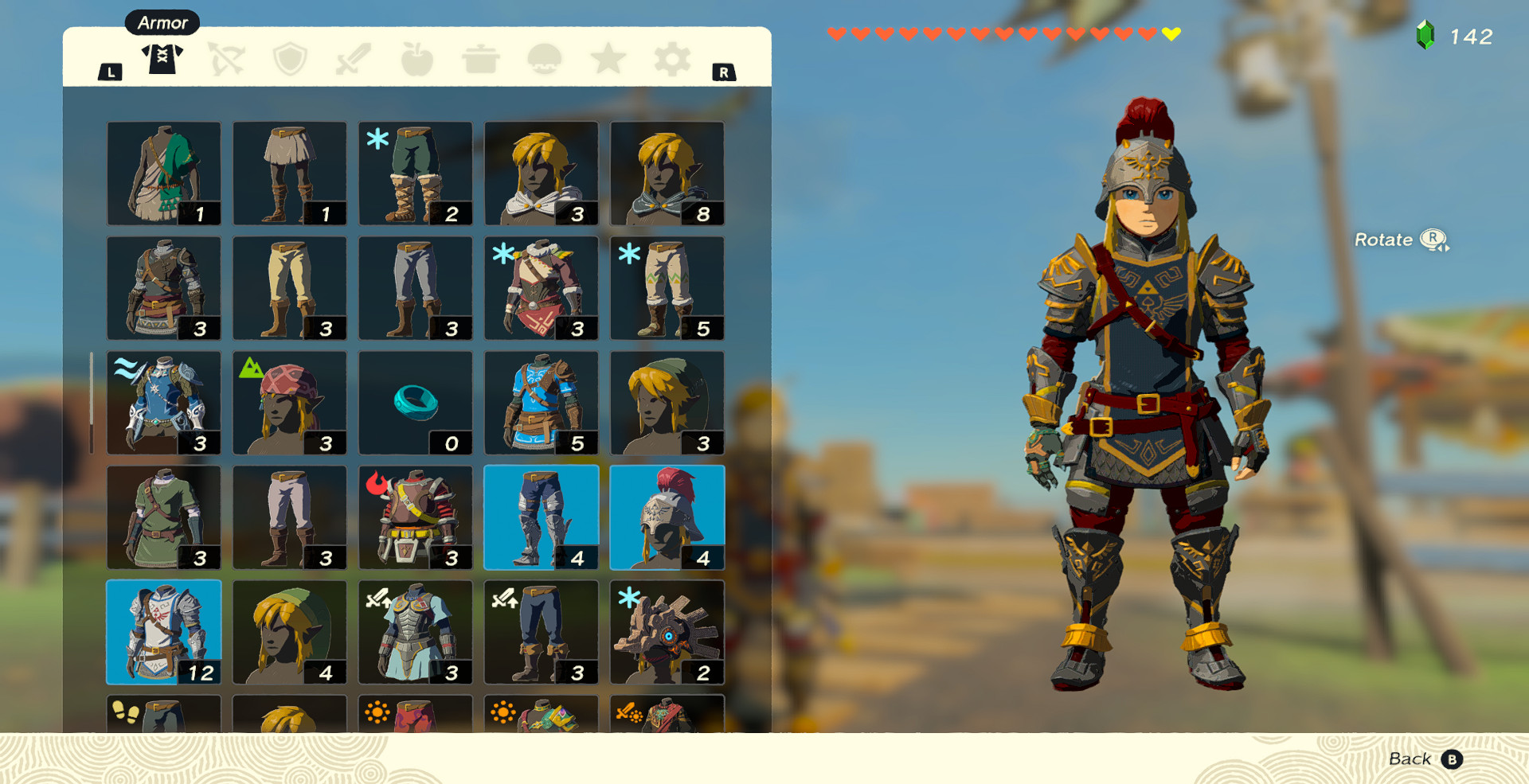 Royal Guard Heavy Armor Mod for The Legend of Zelda: Tears of the ...