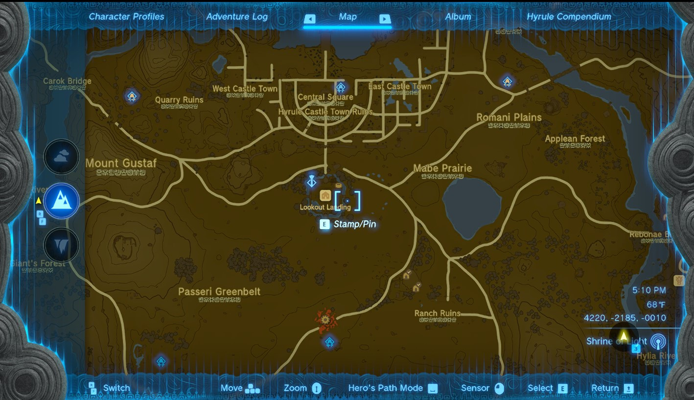 KBM UI + Keymap config Mod for The Legend of Zelda: Tears of the ...