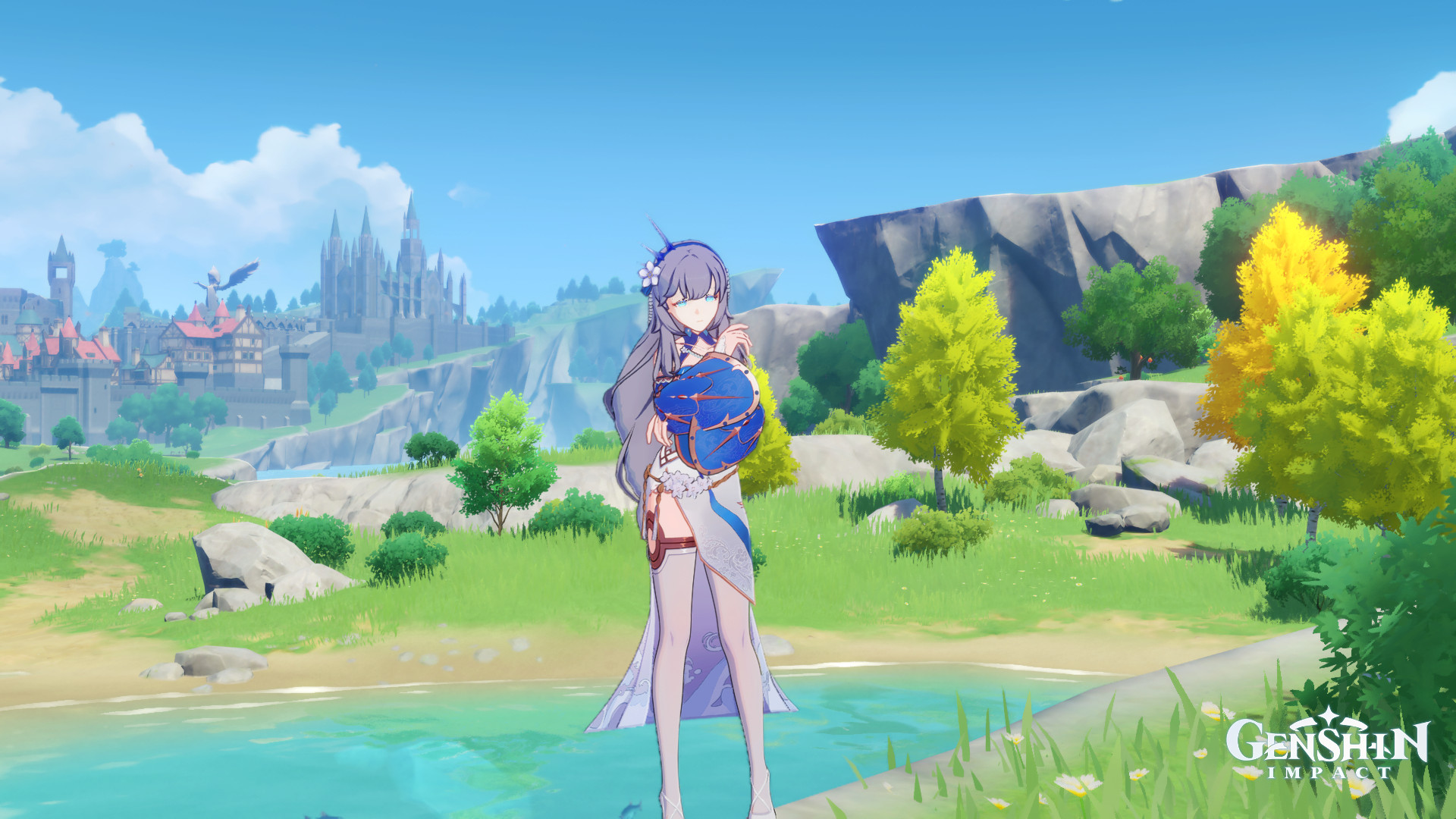 Fiona(TOF) over Shenhe Mod for Genshin Impact | GI Mods