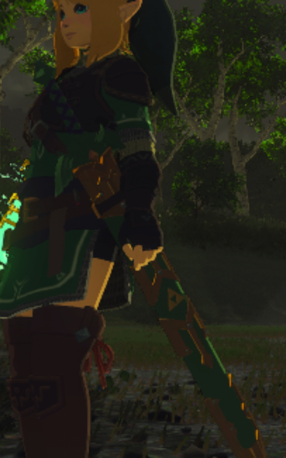 Master Sword (Green) Mod for The Legend of Zelda: Breath of the Wild ...