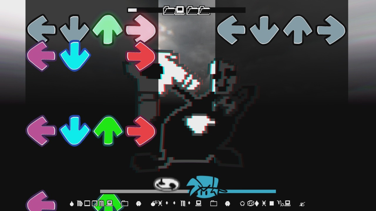 Wing Blings Mania chart (Gaster Rap) Mod for Friday Night Funkin' | FNF ...