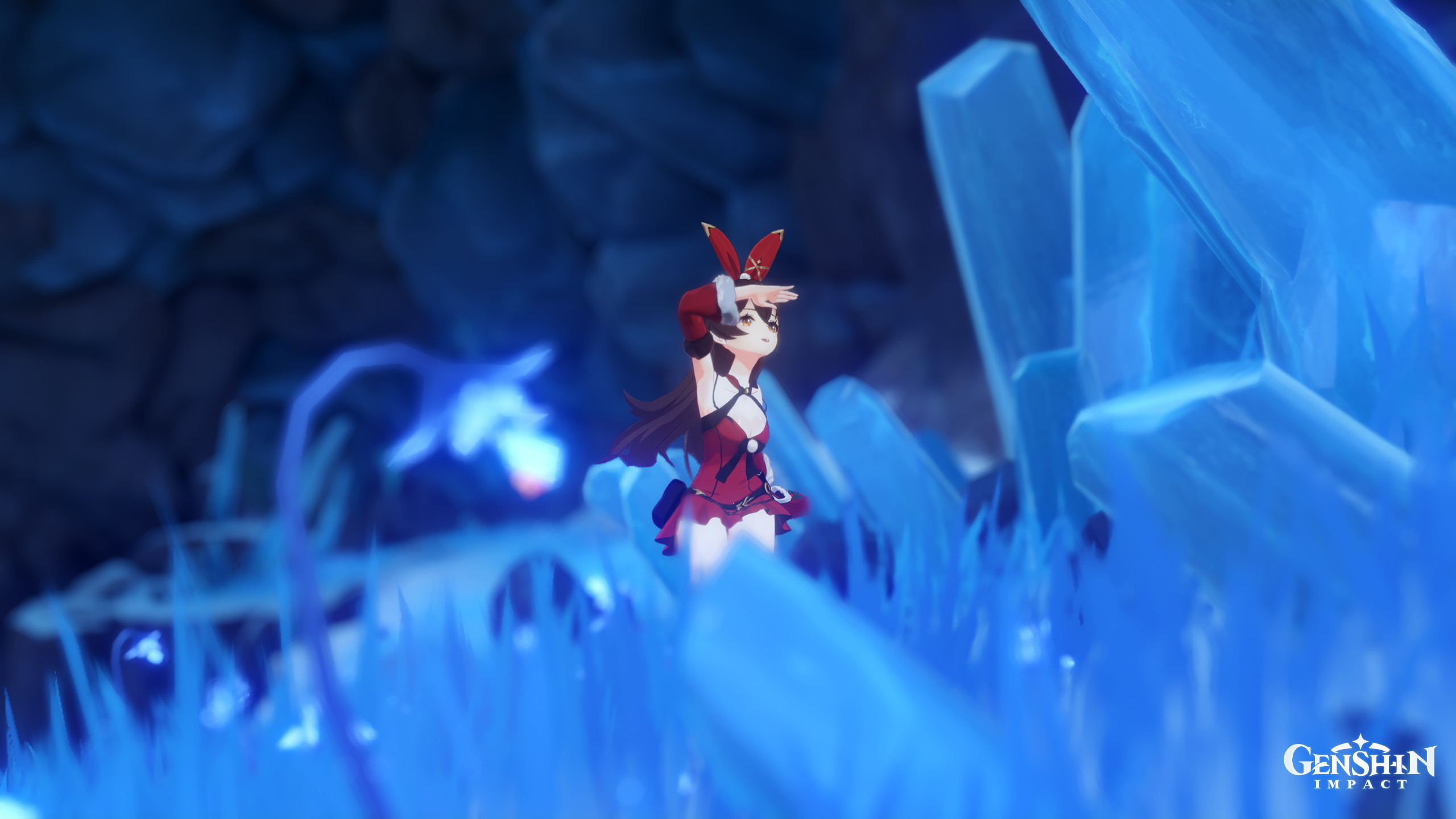 Christmas Amber Outfit Mod for Genshin Impact | GI Mods