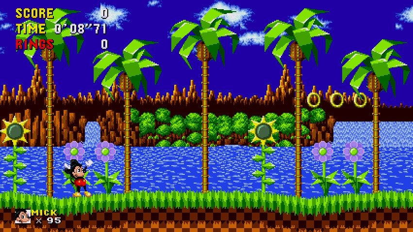 Mickey the Mouse Forever Mod for Sonic the Hedgehog Forever | S1F Mods