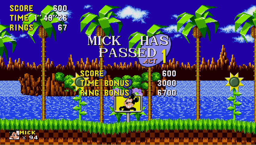 Mickey the Mouse Forever Mod for Sonic the Hedgehog Forever | S1F Mods