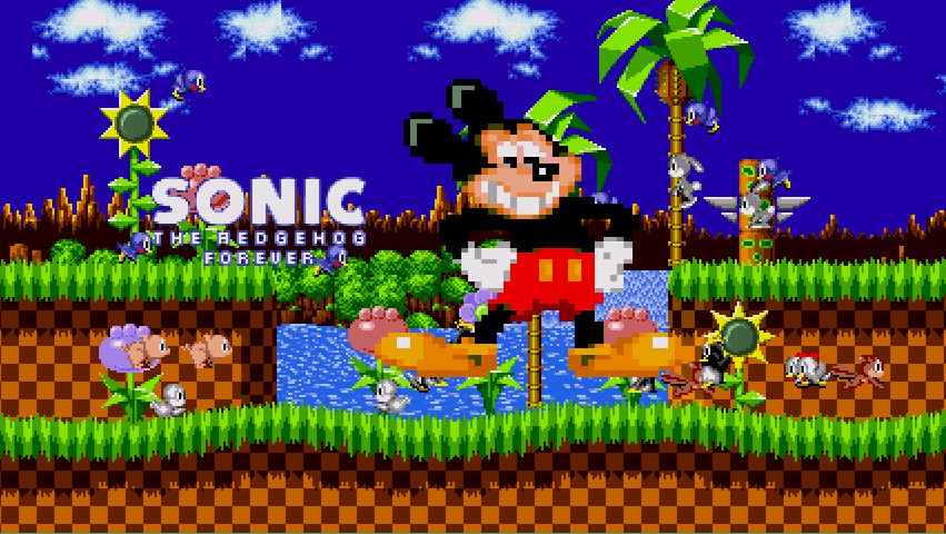 Mickey the Mouse Forever Mod for Sonic the Hedgehog Forever | S1F Mods